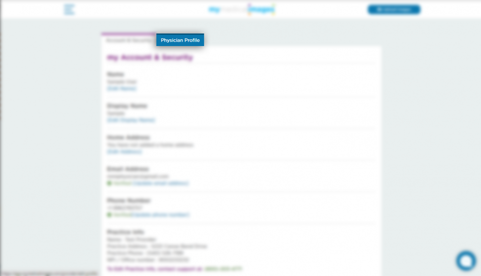 Updating Your Physician Profile | mymedicalimages.com